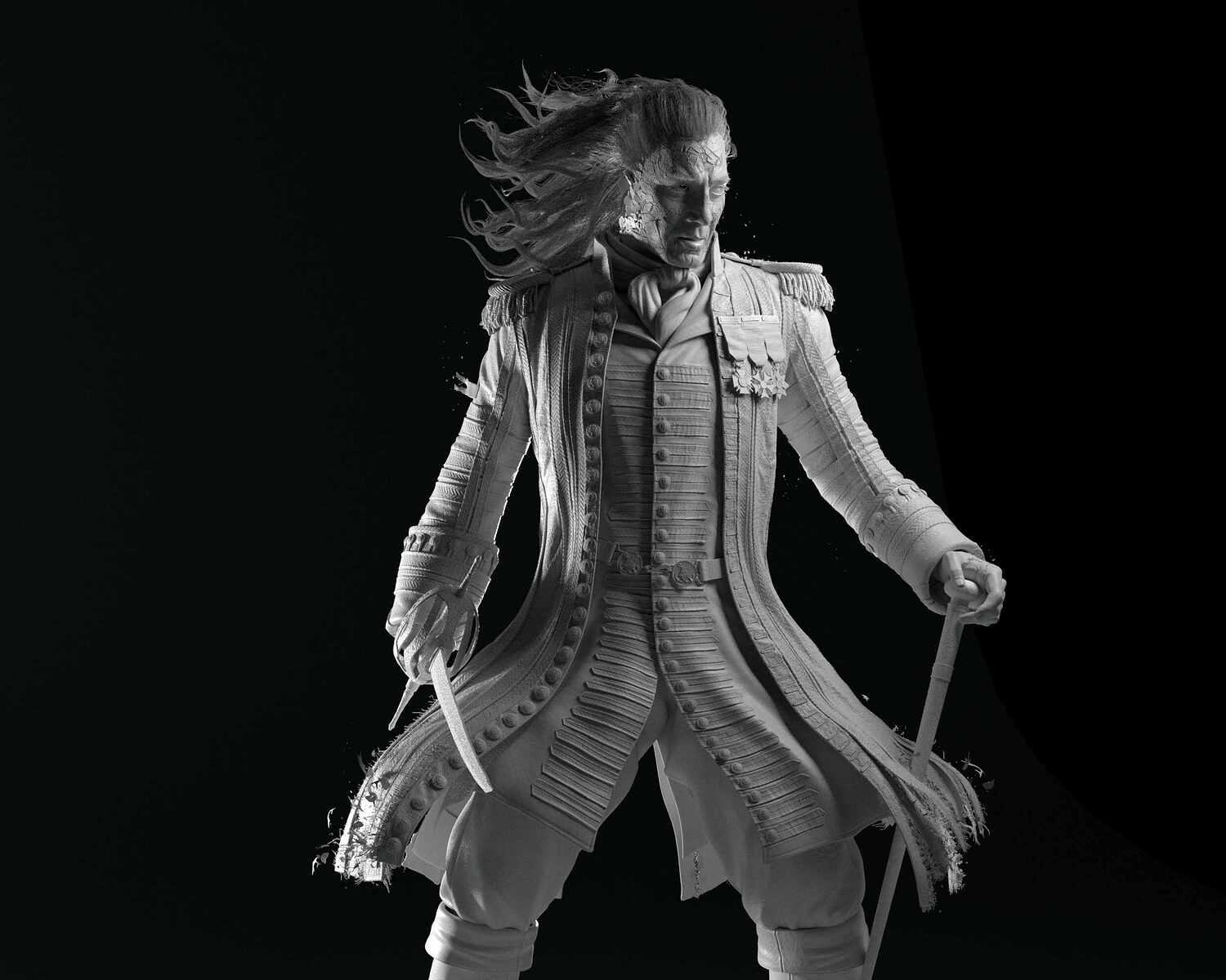 Captain Salazar - ZBrushCentral