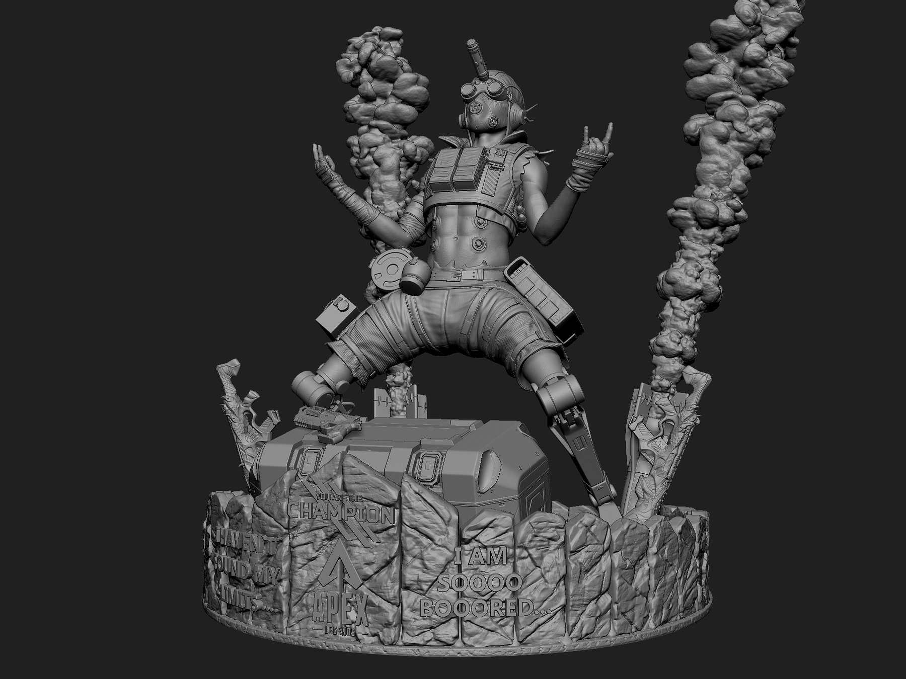 Apex legends- Octane (Fan Art) - ZBrushCentral