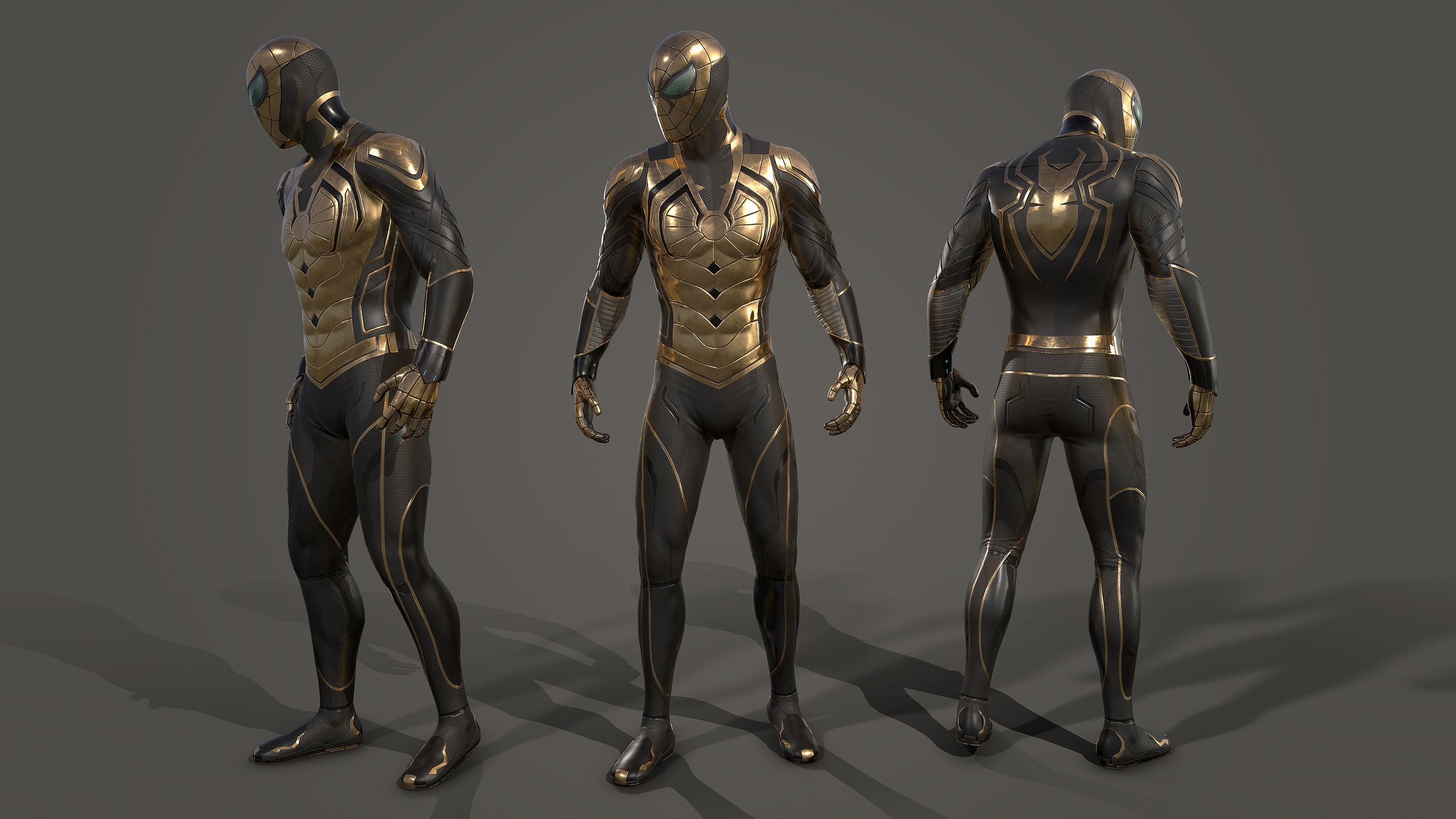 Wakandan Armor Spider-man - ZBrushCentral