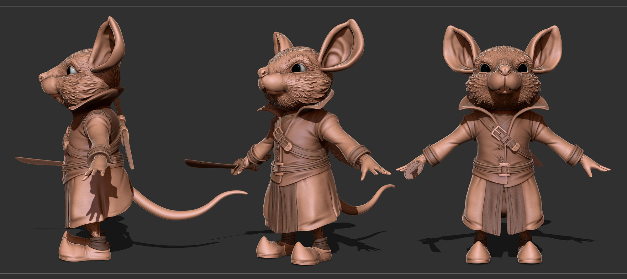 Stylized Sword Mouse - ZBrushCentral