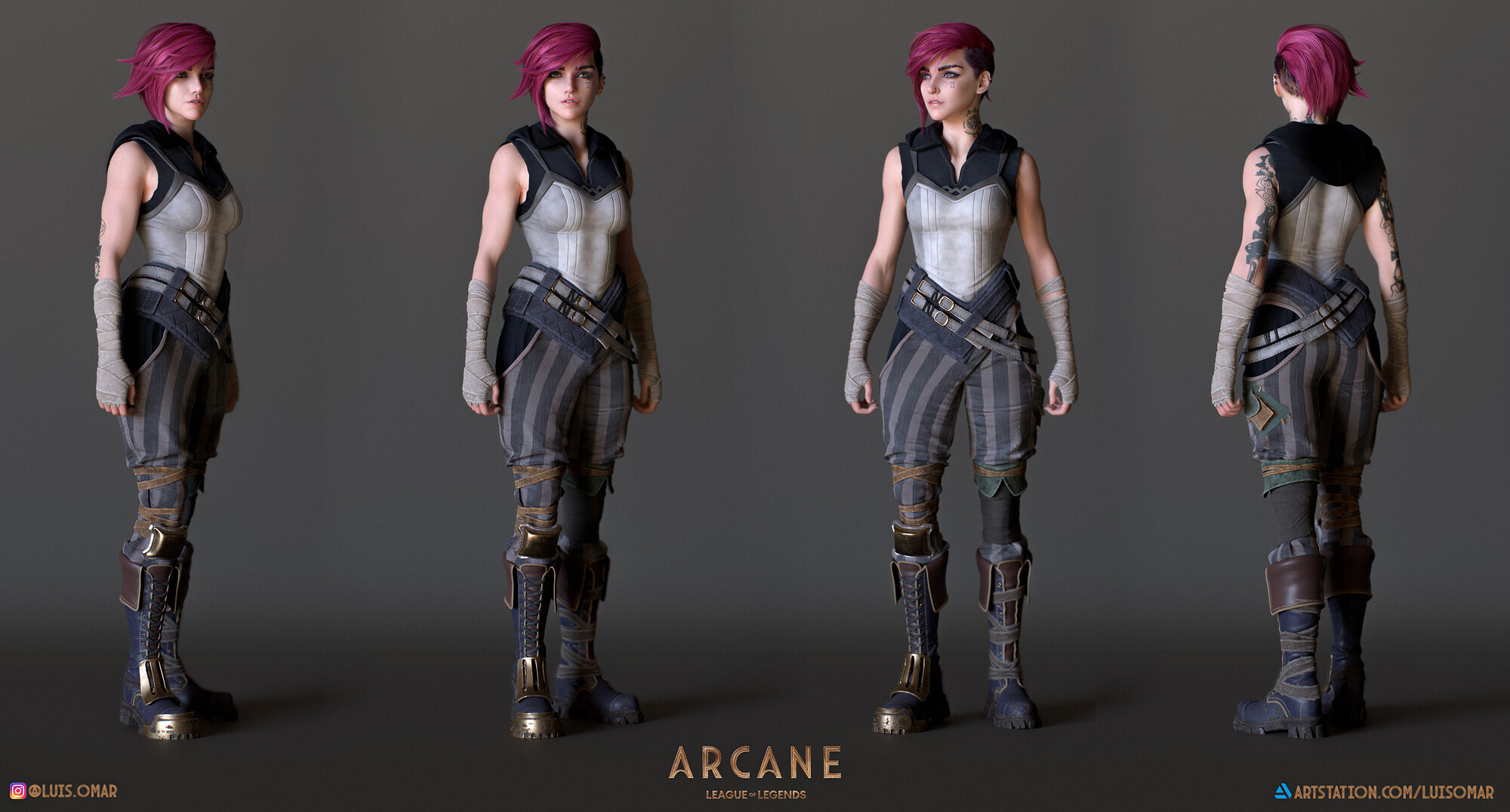Vi - Arcane Fan Art - ZBrushCentral