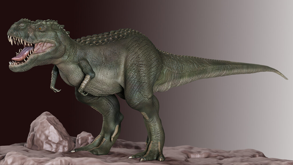 Dinasour - ZBrushCentral