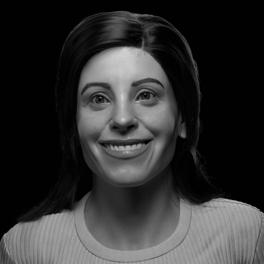 Monica-portrait - ZBrushCentral