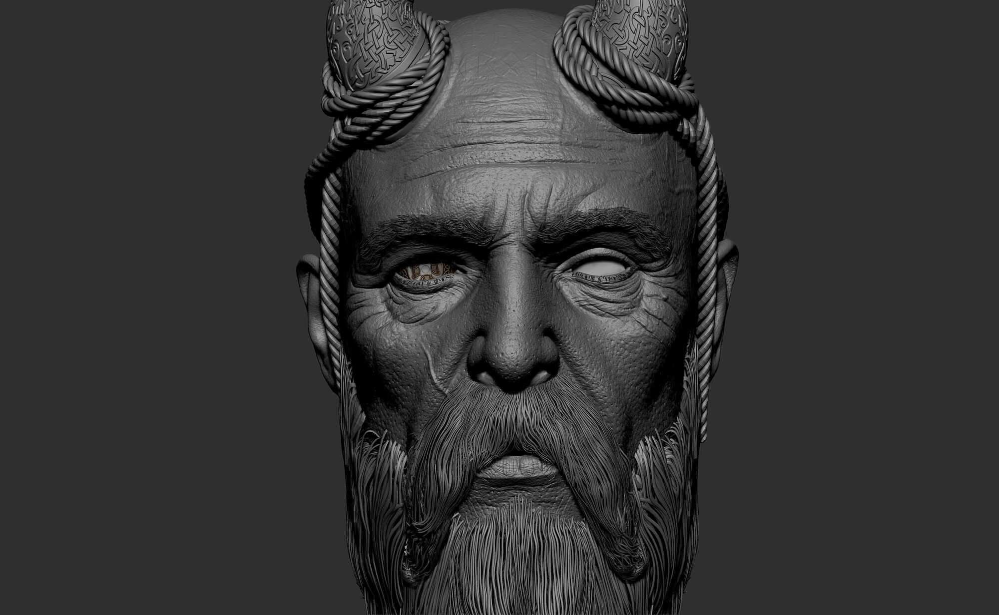 God od war - Mimir - ZBrushCentral