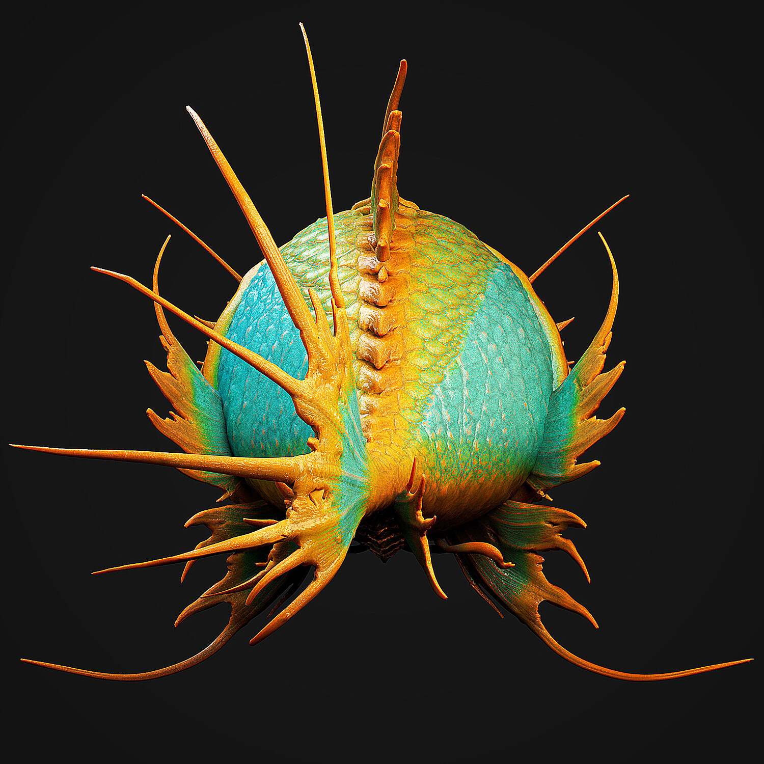Fish - 3D Character Model - Stylized Creature - ZBrushCentral