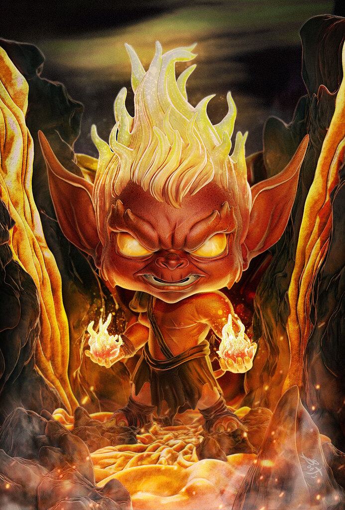 Fire Goblin - ZBrushCentral