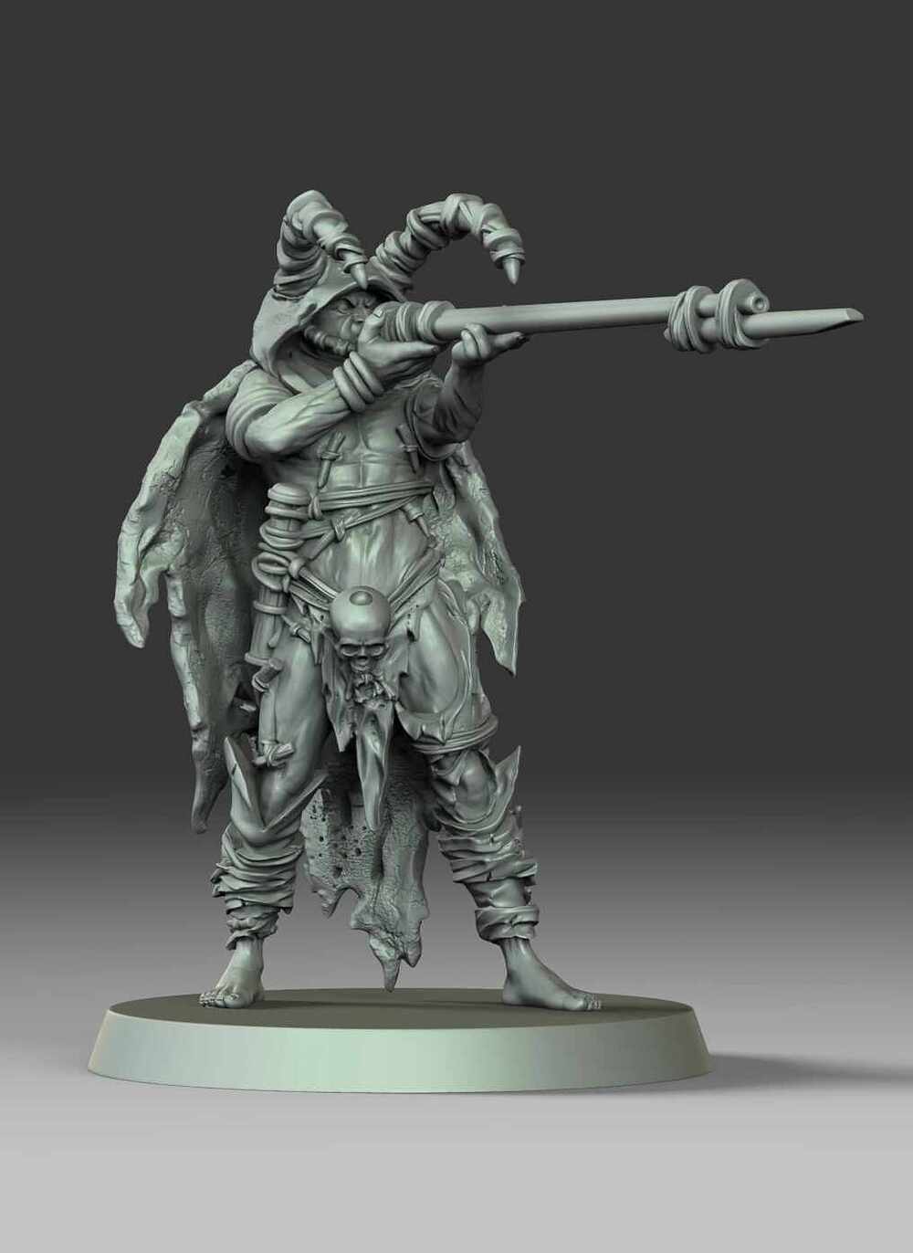 Degenesis Clan Wars : Stinger Stealth attacker - ZBrushCentral
