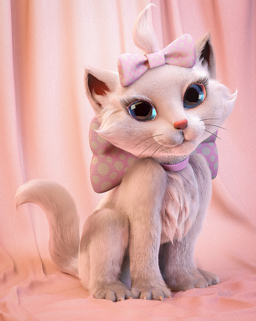 Marie cat - ZBrushCentral