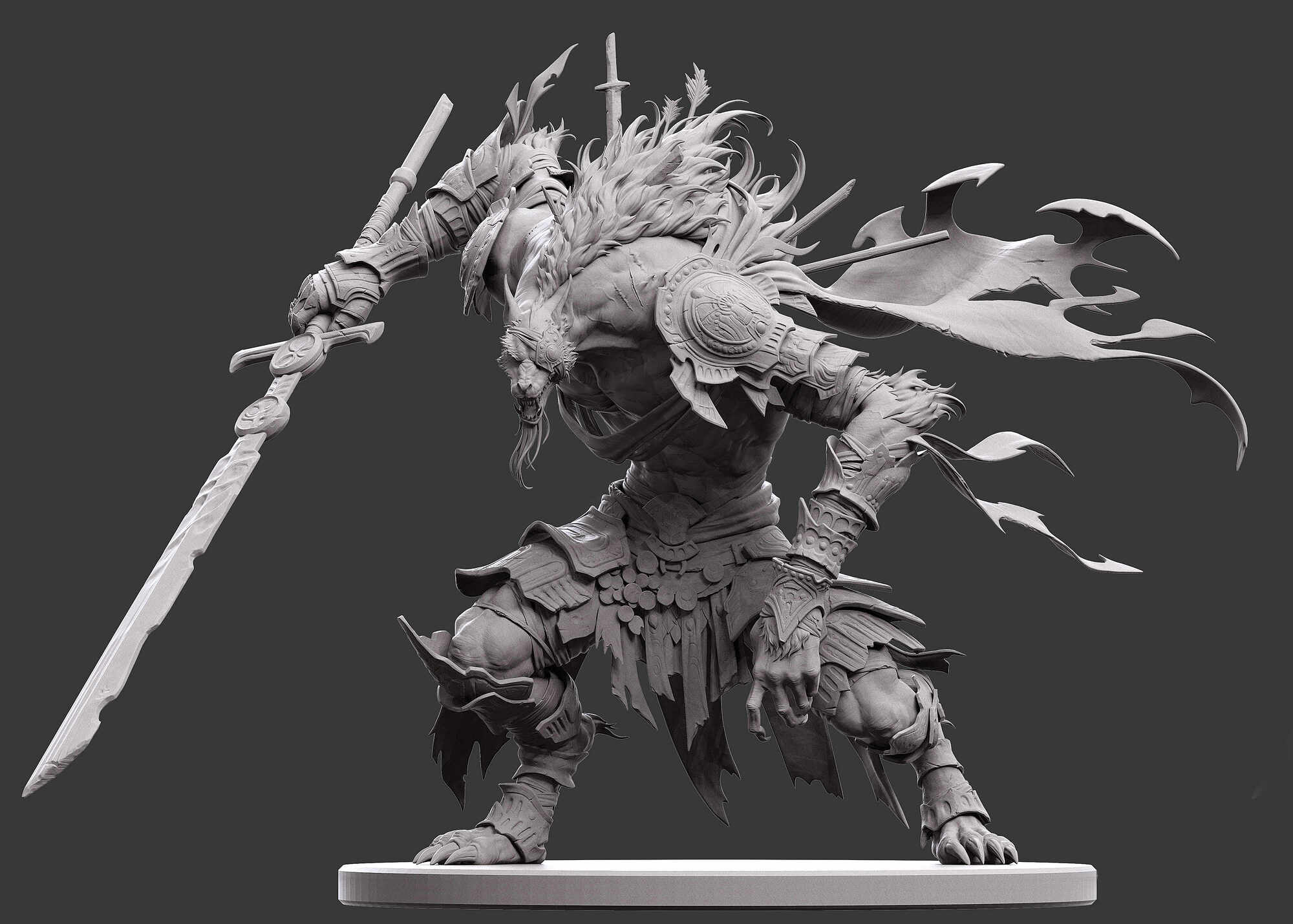 Wolf - ZBrushCentral