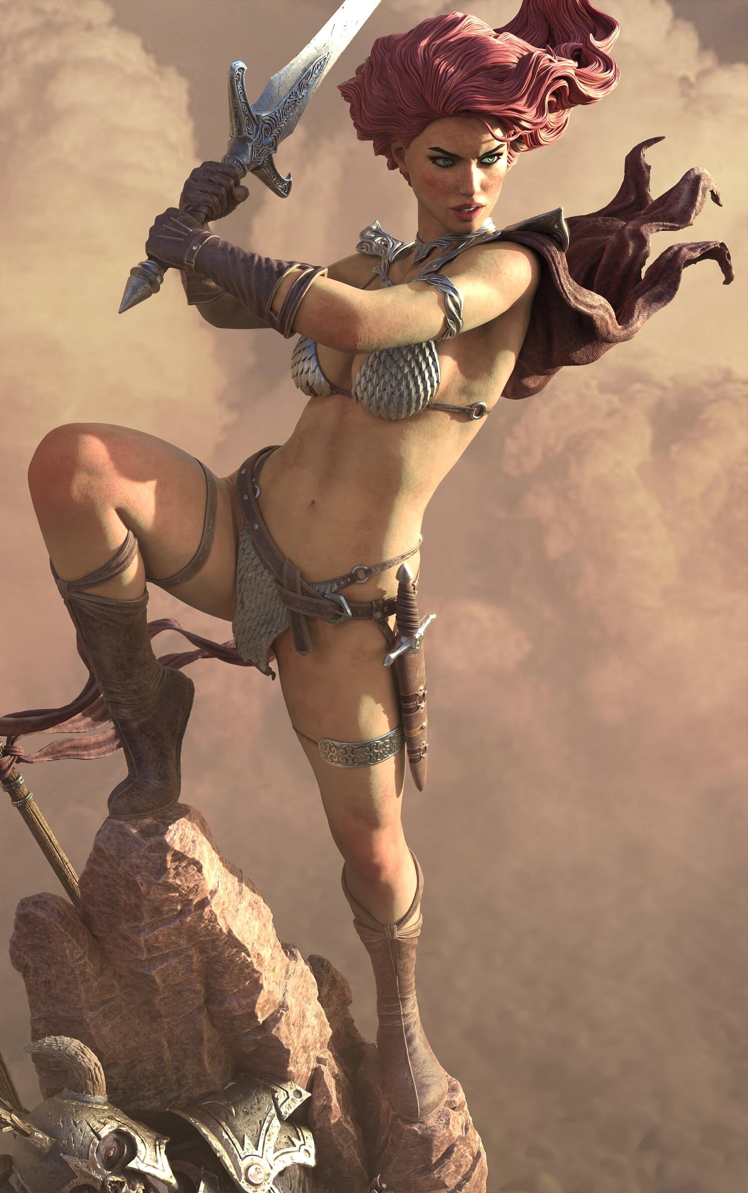 Red Sonja - ZBrushCentral