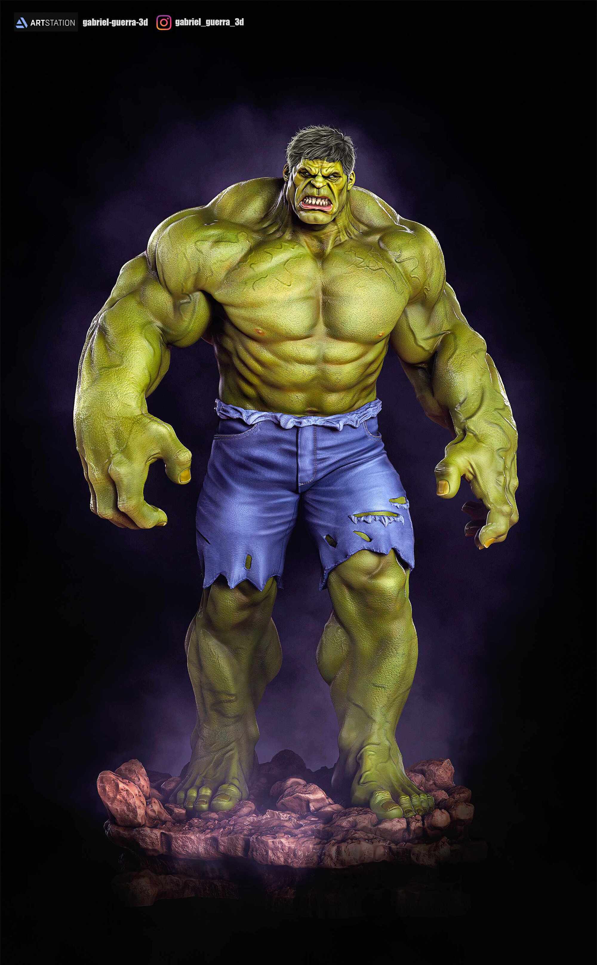 The Incredible Hulk - ZBrushCentral