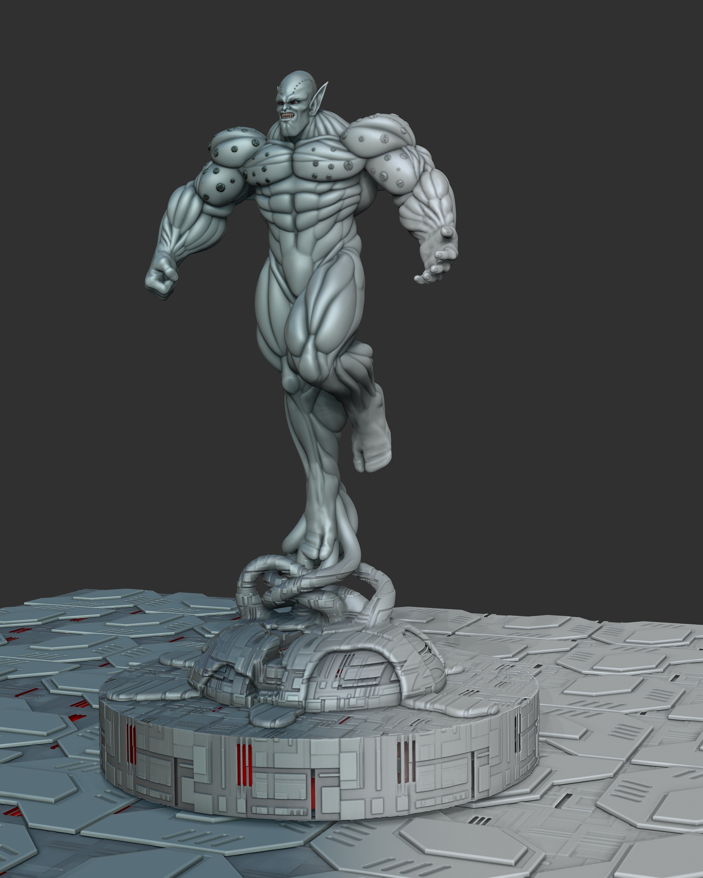 General Rilldo from dbgt - ZBrushCentral