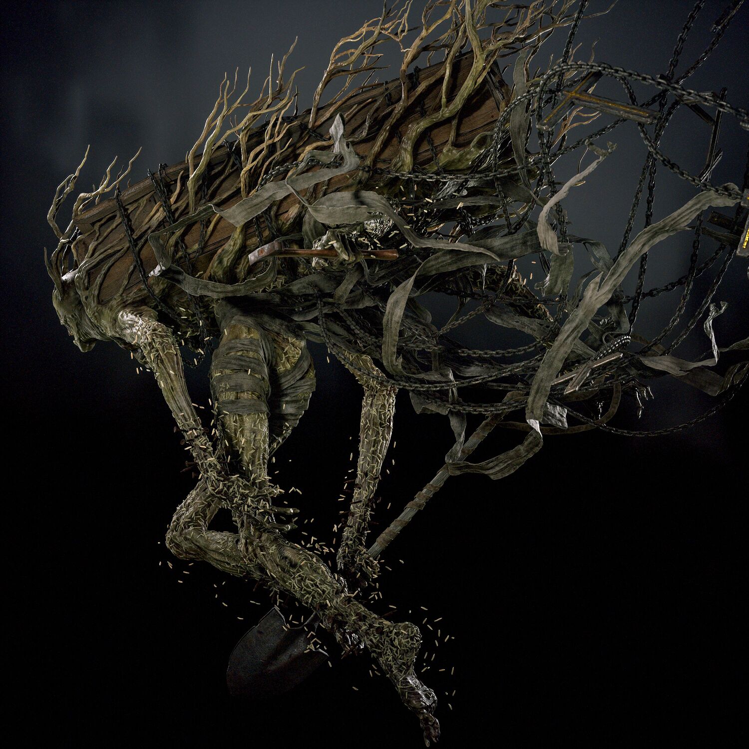 Taphephobic feretrophobic Claustrophobia. Fear of death - ZBrushCentral