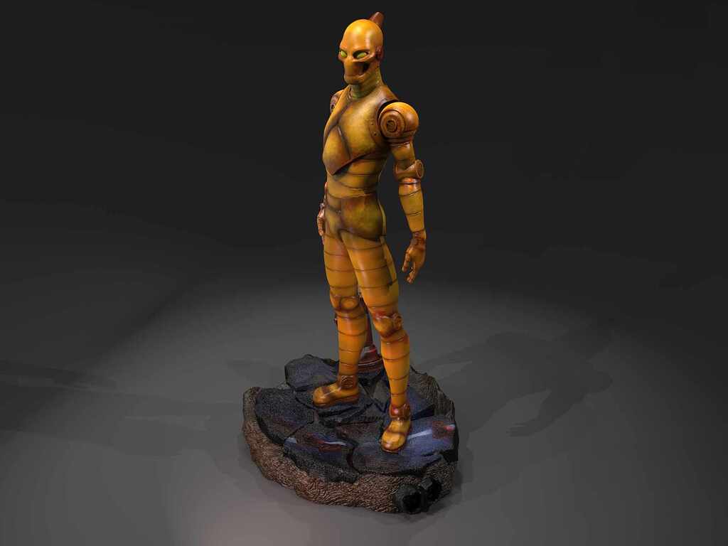 Robot - Invincible - ZBrushCentral