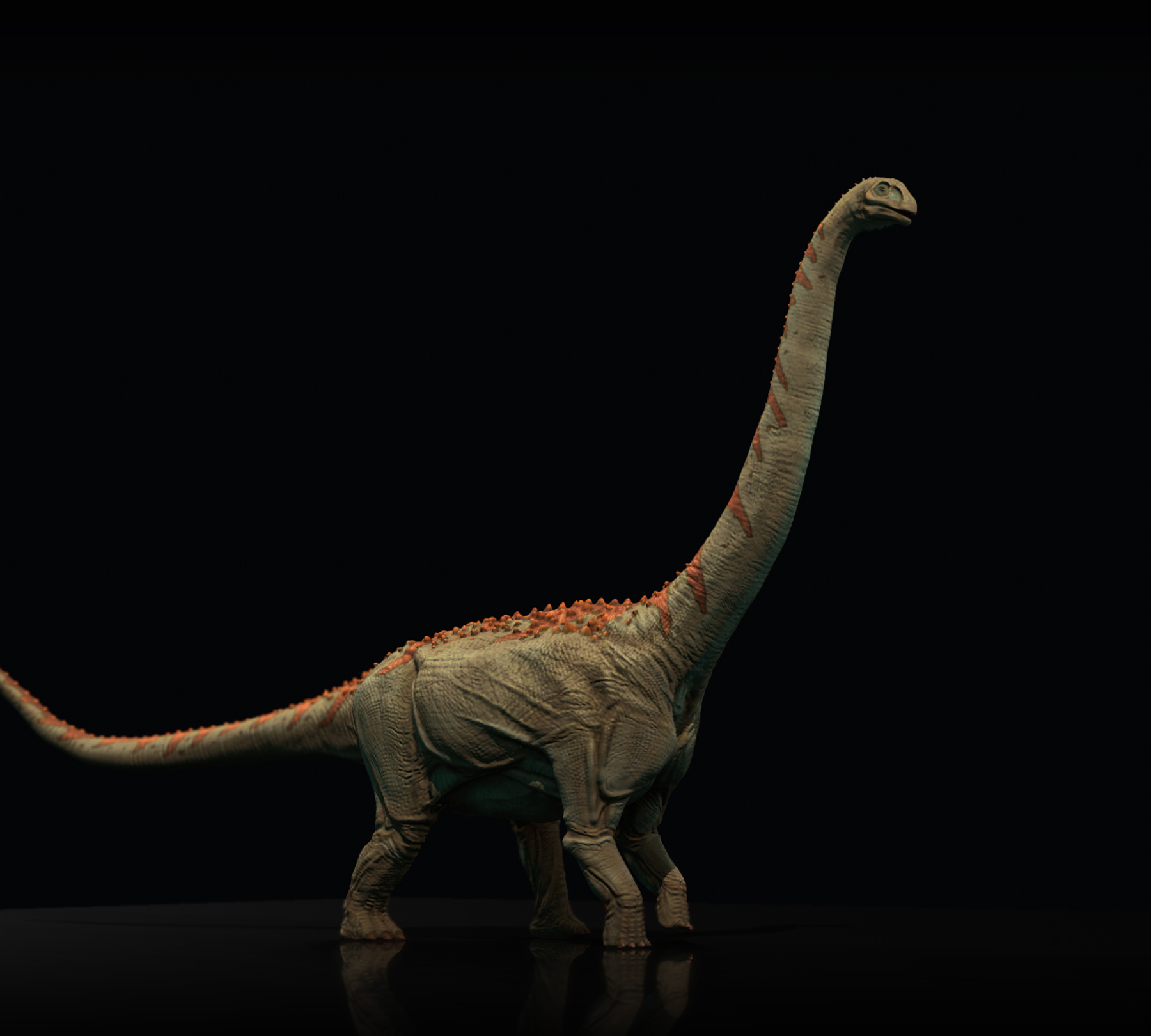 Puertasaurus Reuili (model/animation) - ZBrushCentral