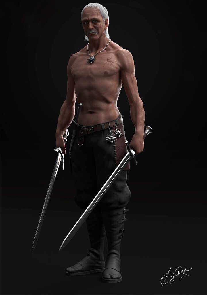 Leo Bonhart_witcher 3 - ZBrushCentral