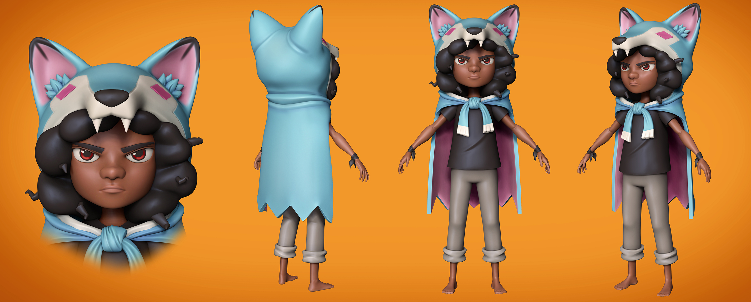 Kipo ; Wolf Fanart - ZBrushCentral