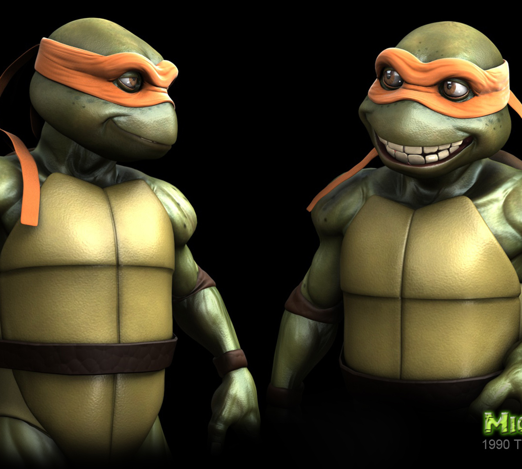Michelangelo - TMNT (1990) - ZBrushCentral