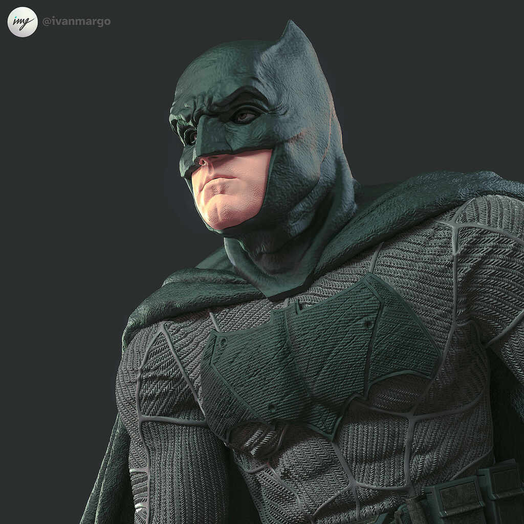 Batman Inspired by the Iconic Warehouse Scene from BvS - ZBrushCentral