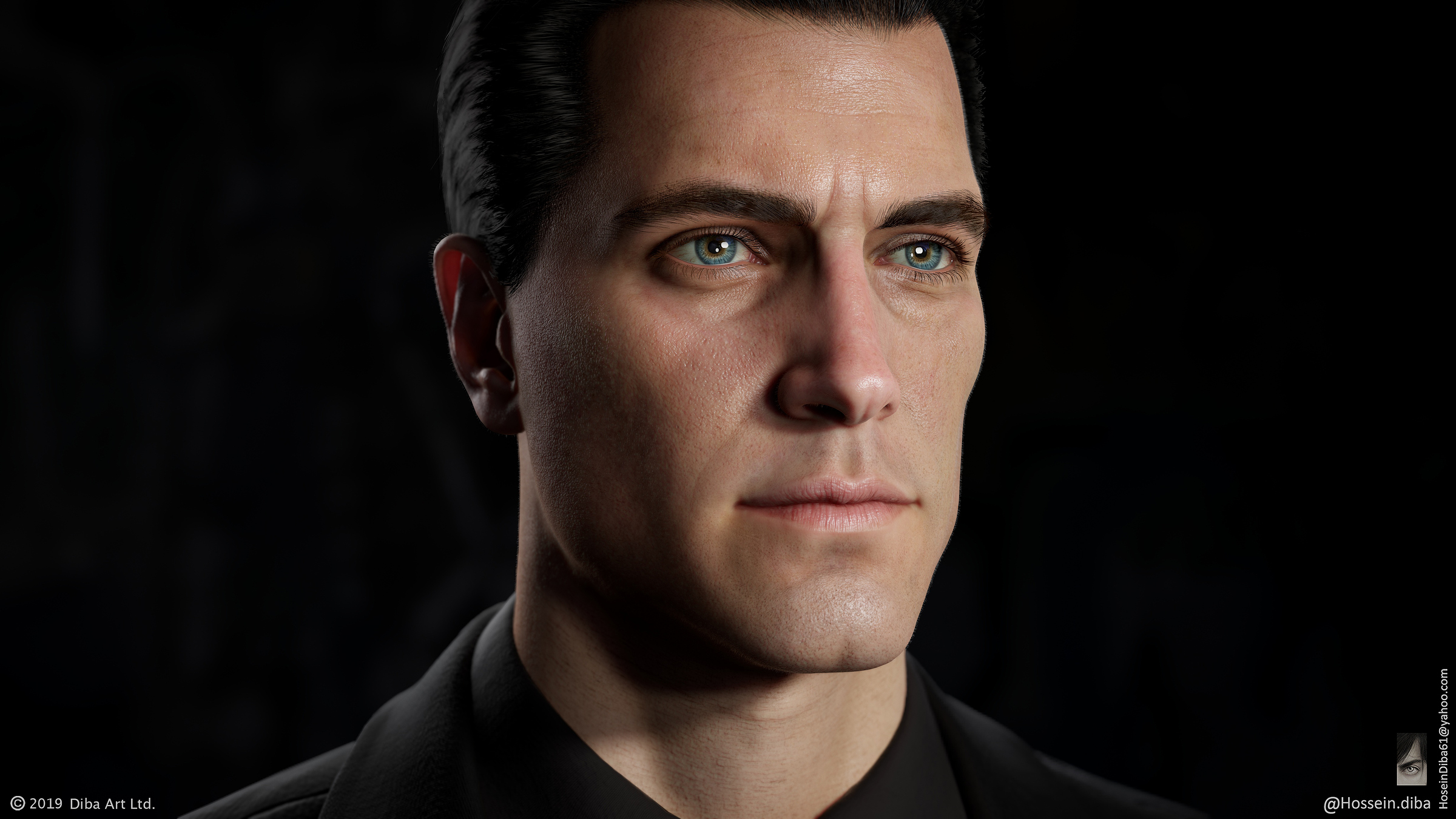Bruce Wayne _ (Real time) - ZBrushCentral