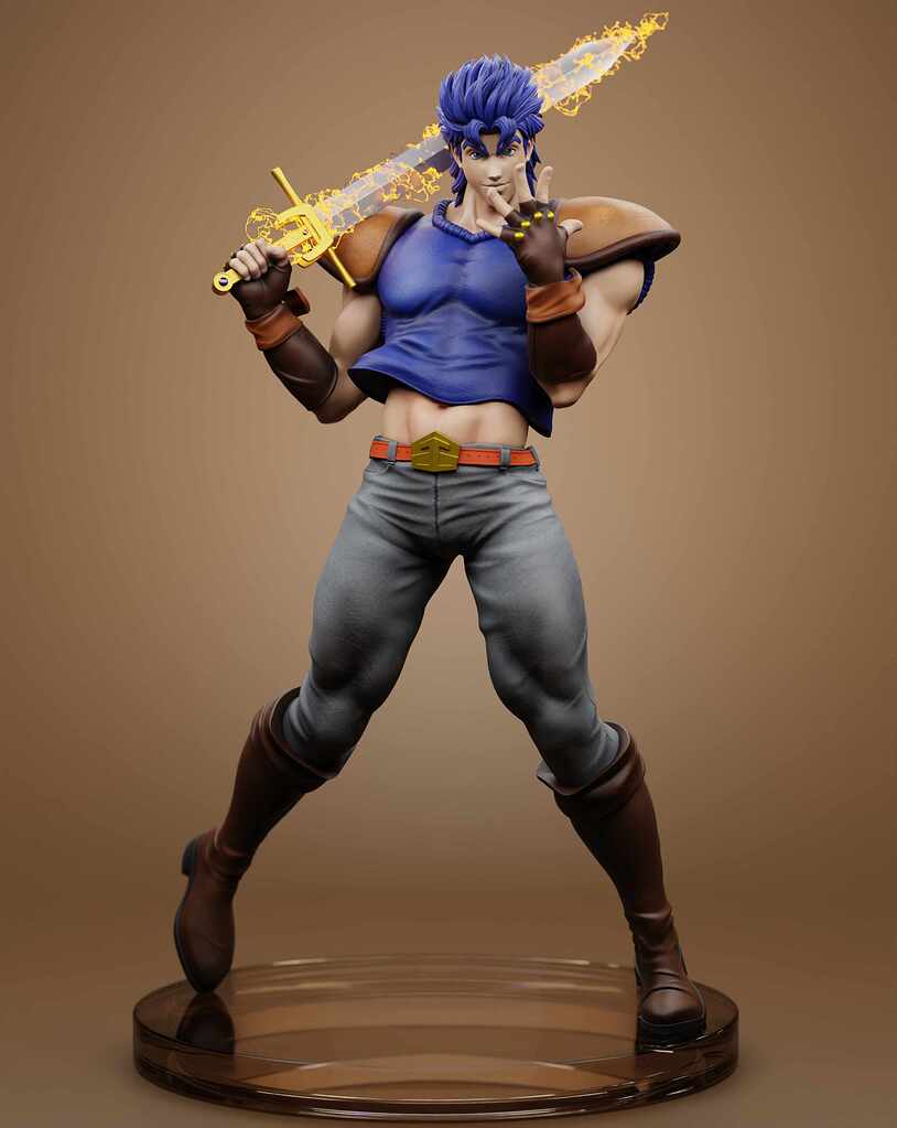 Jonathan Joestar - JoJo`s Bizarre Adventure Fanart - ZBrushCentral