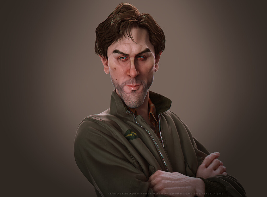 Travis Bickle - ZBrushCentral