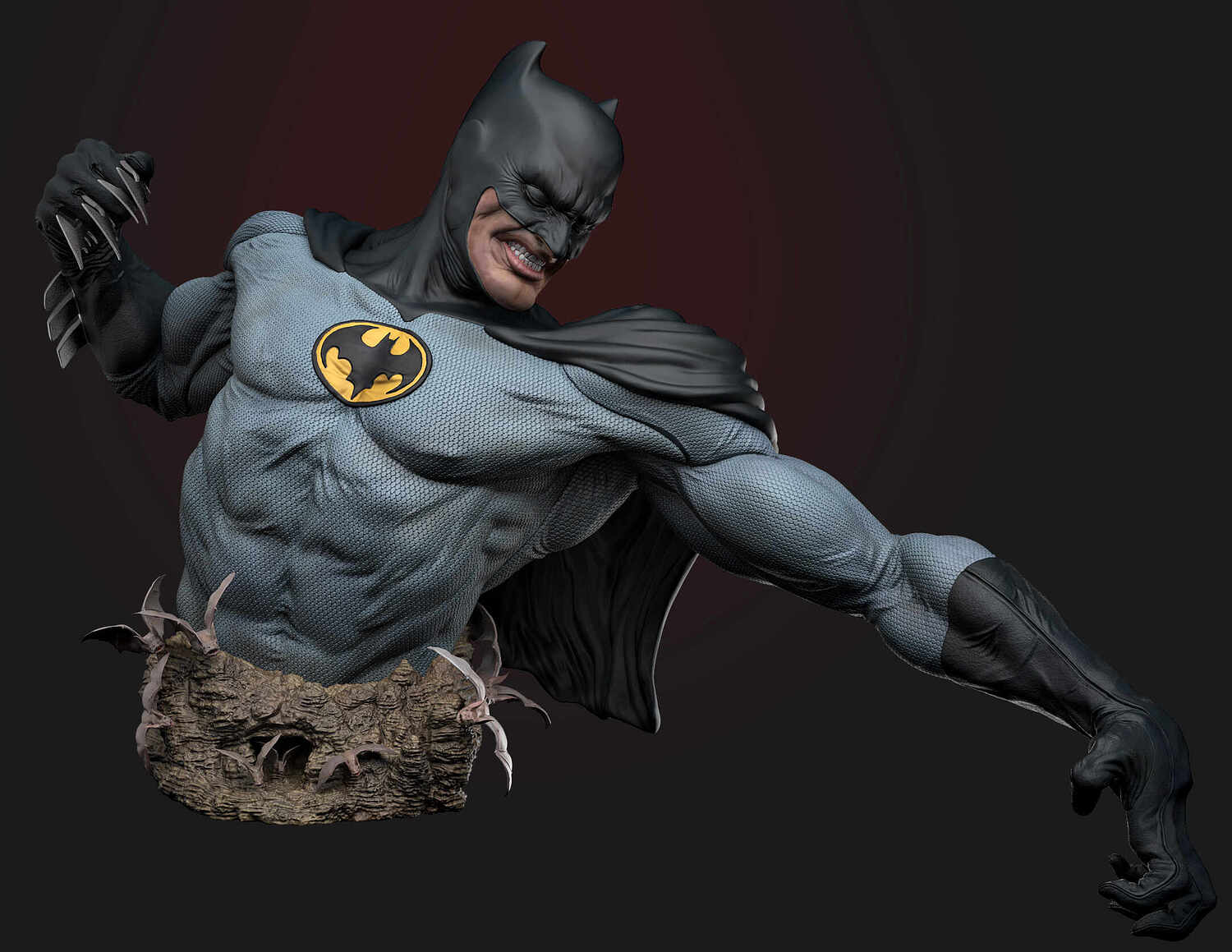 Batman Bust - ZBrushCentral