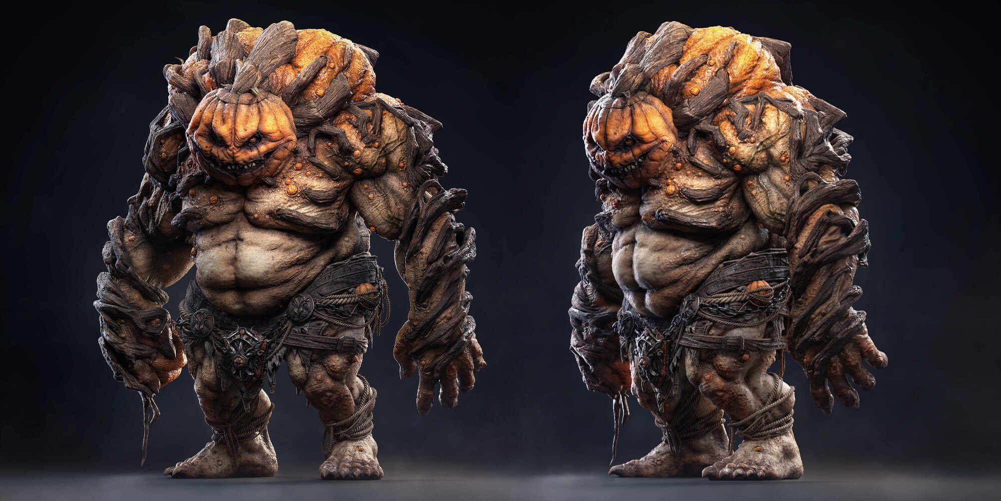 Pumpkin Menace - Cinematic Character - ZBrushCentral