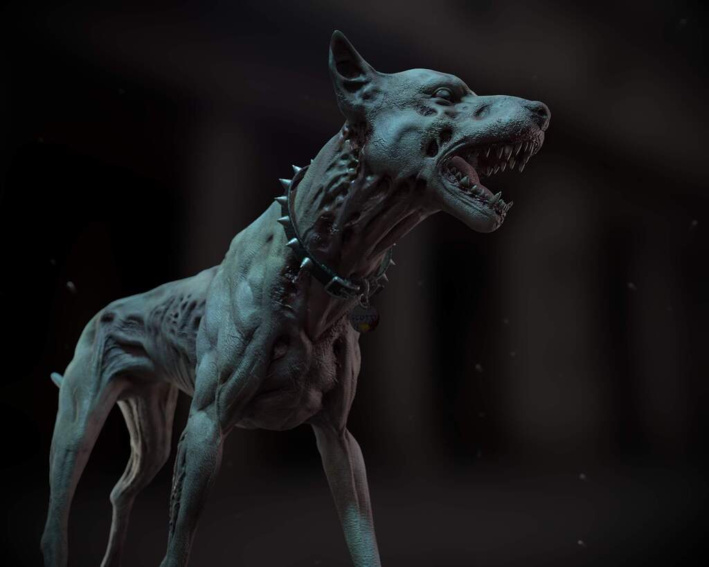 Zombie dog - ZBrushCentral