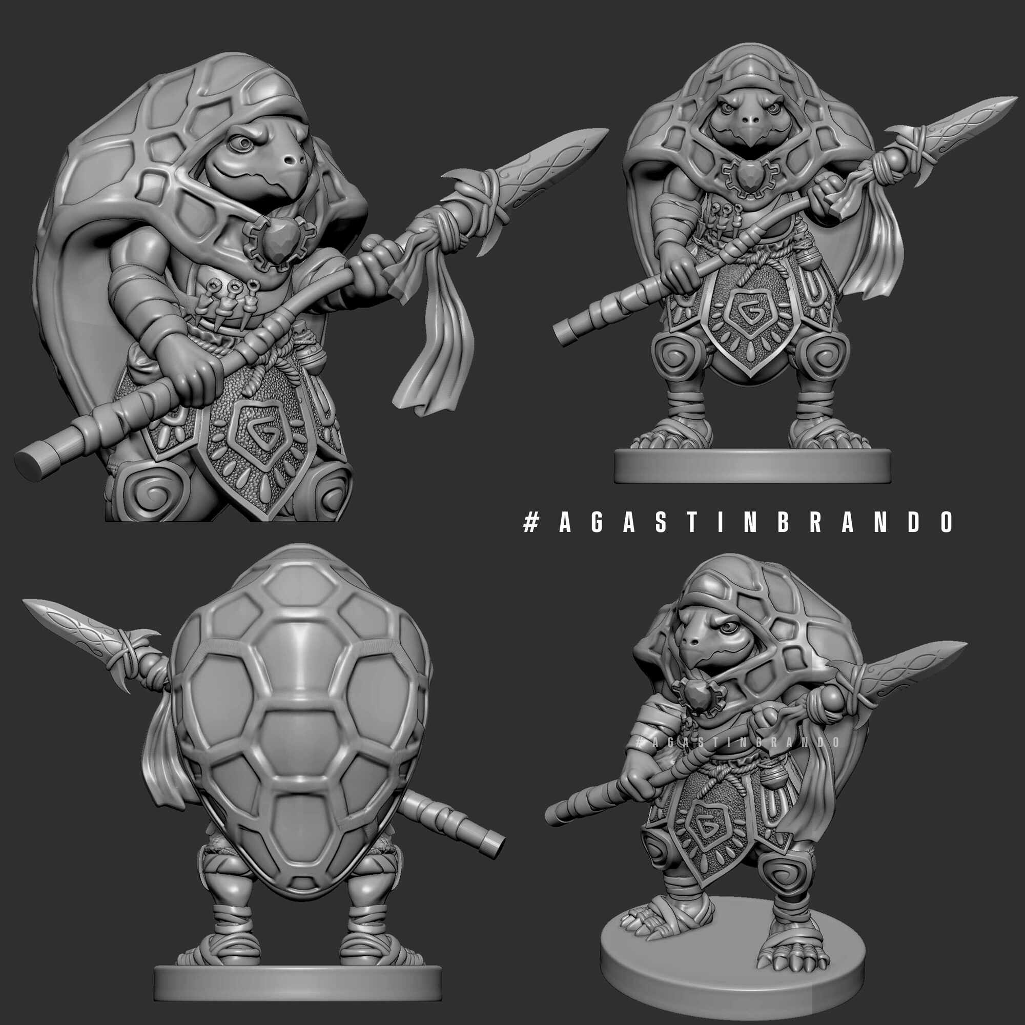3D character sculpting for board game - ZBrushCentral