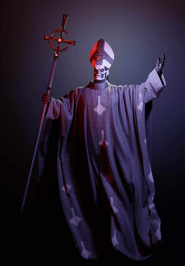Papa Emeritus ll - Ghost - ZBrushCentral
