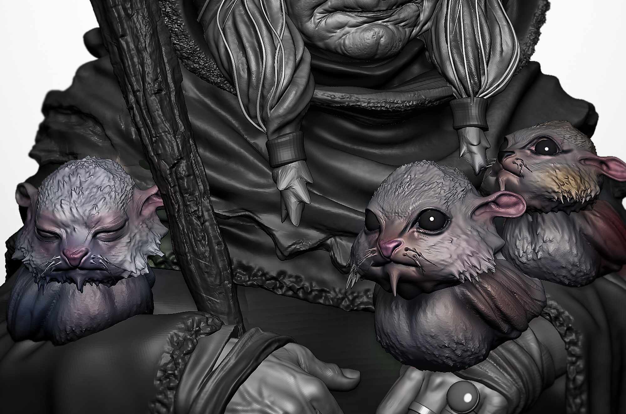 Witch - Sketch - ZBrushCentral