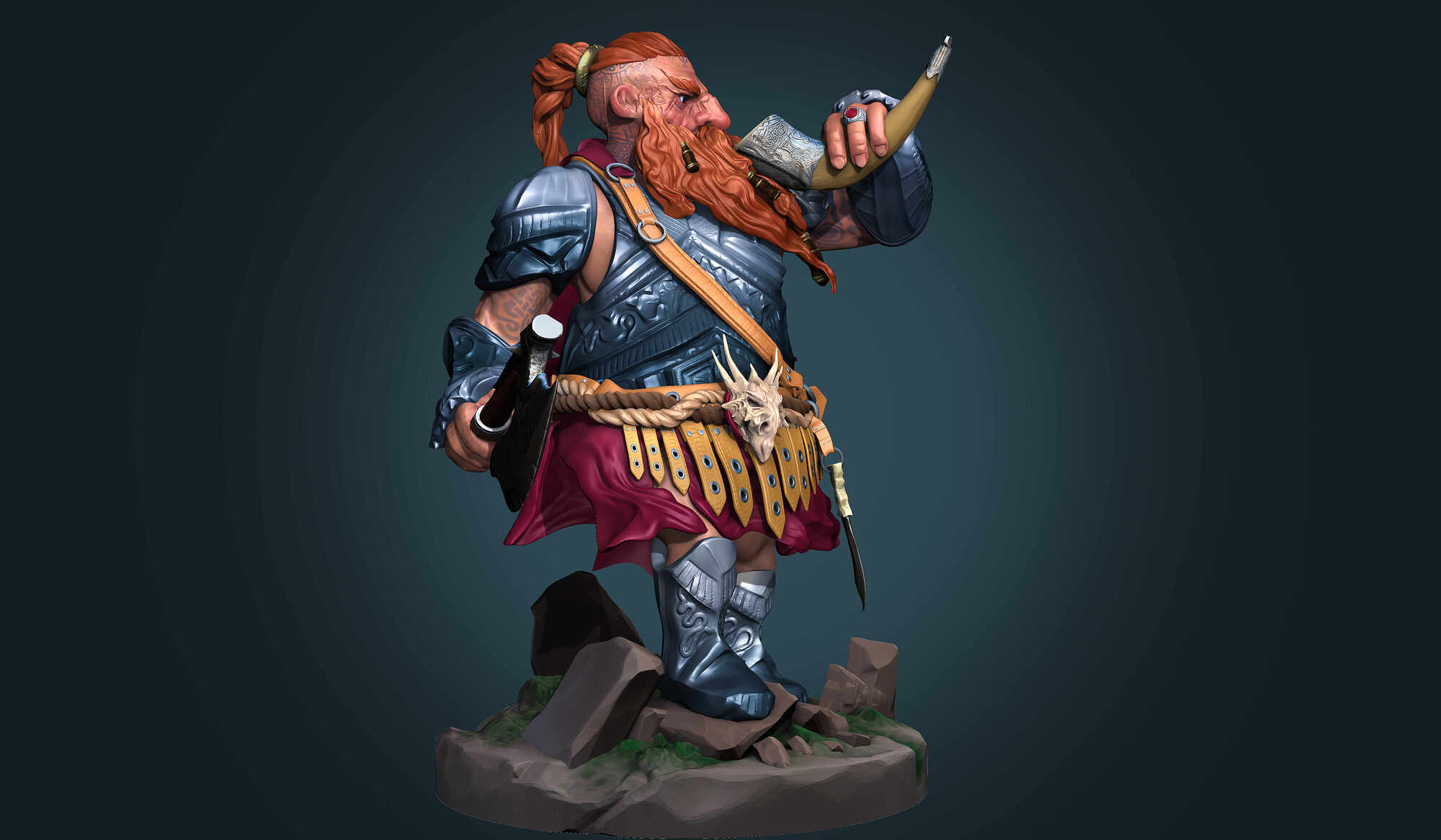 Dwarf stylized character design - ZBrushCentral