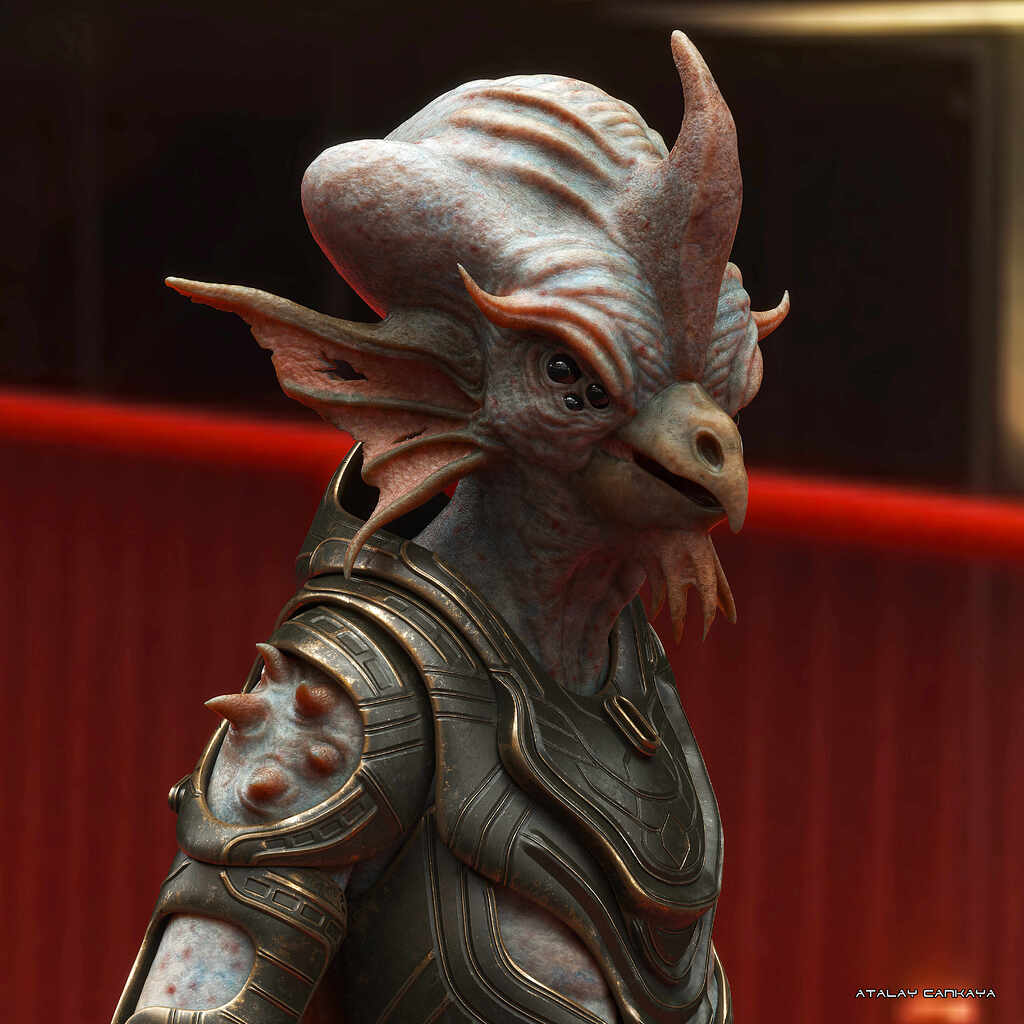 - SPACE CHICKEN - AMBIENT LIGHTS - ZBrushCentral