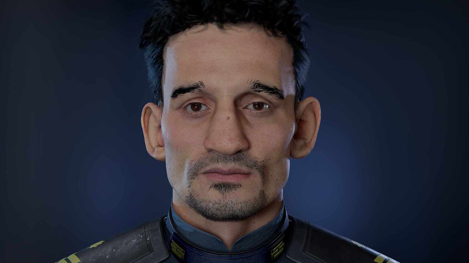 UNSC Officer - Head Real time - ZBrushCentral