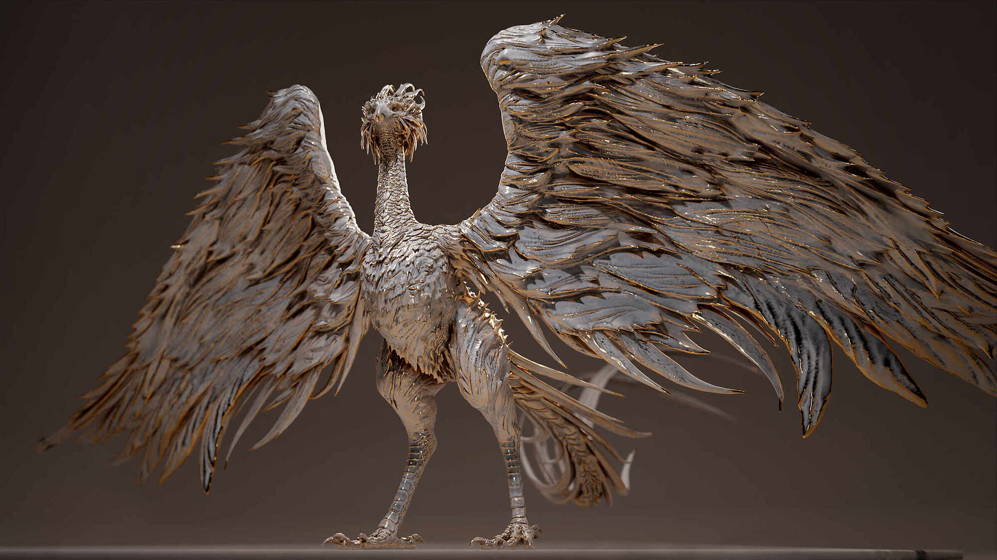 Phoenix concept sculpt - ZBrushCentral