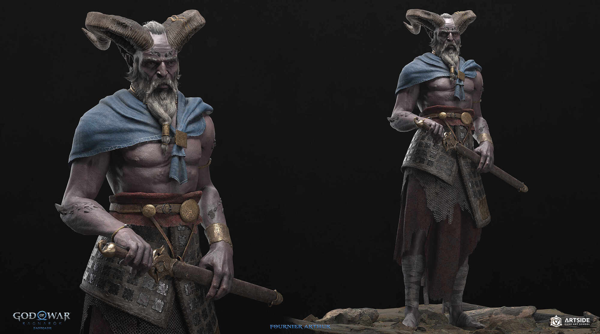 SURTR - God Of War Fanmade - Artside Graduation Project - ZBrushCentral
