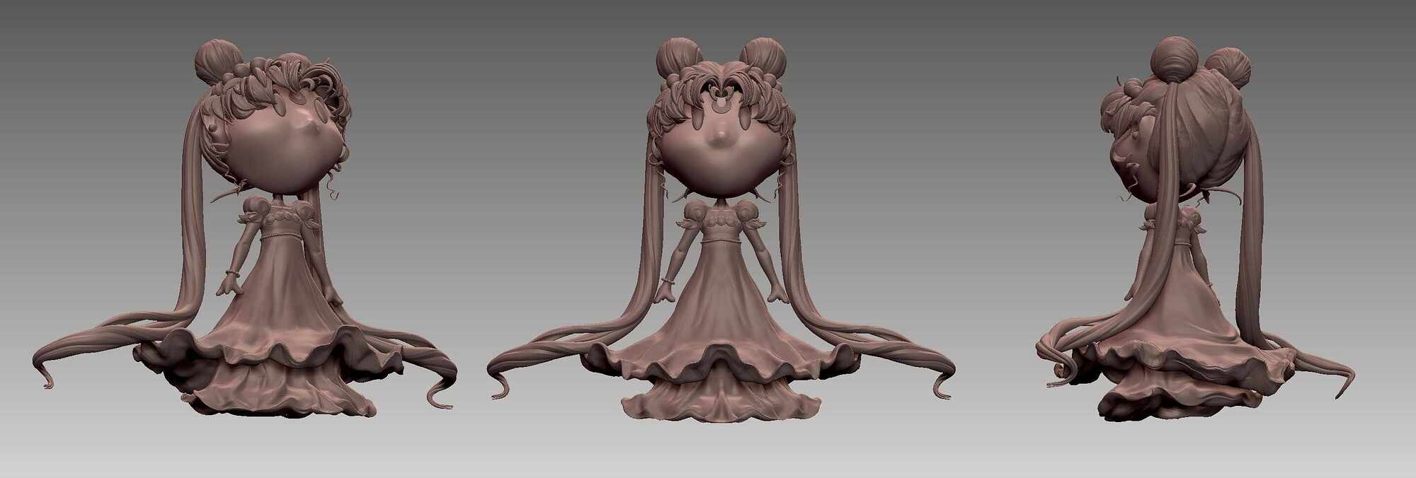 Sailor Moon - ZBrushCentral