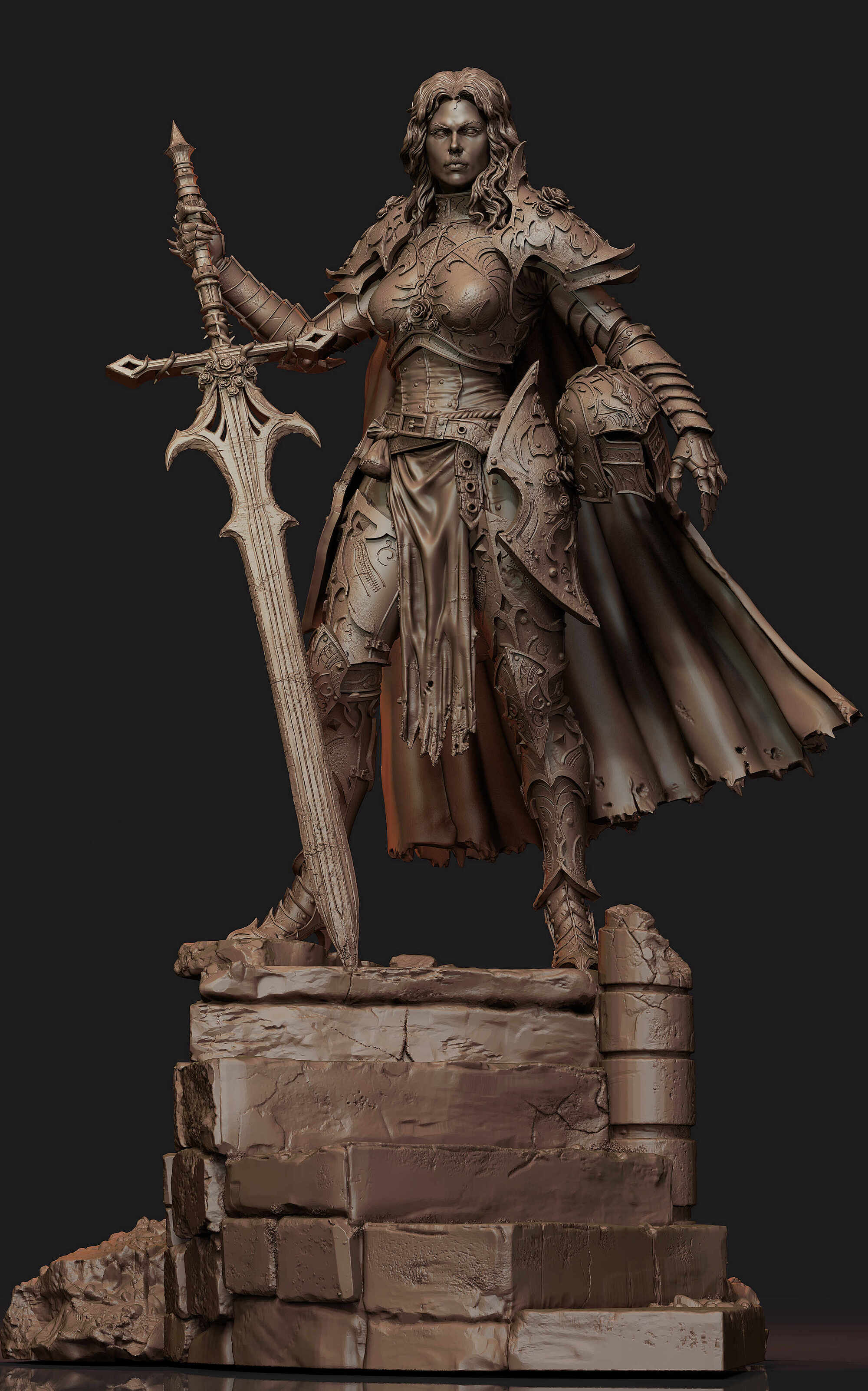 Rose knight - ZBrushCentral
