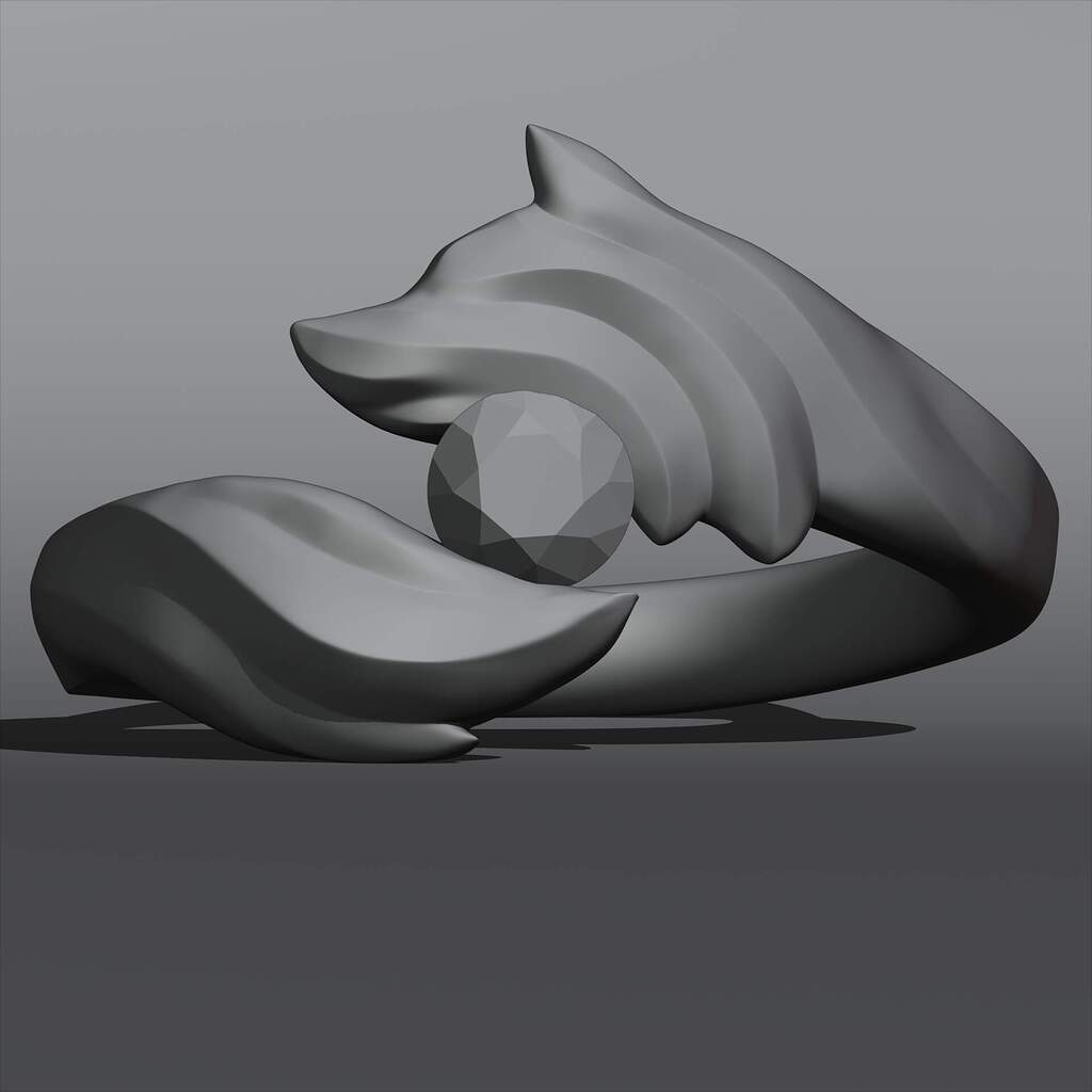 Wolf Ring Design - ZBrushCentral