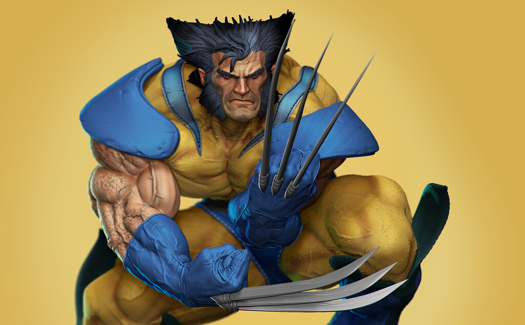 Fanart,Magneto,Wolverine,Cable - ZBrushCentral