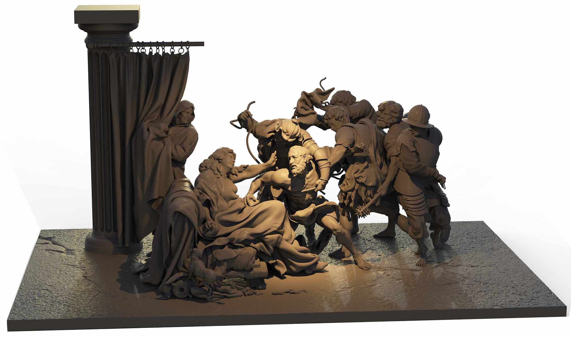 Samson et Delila - ZBrushCentral