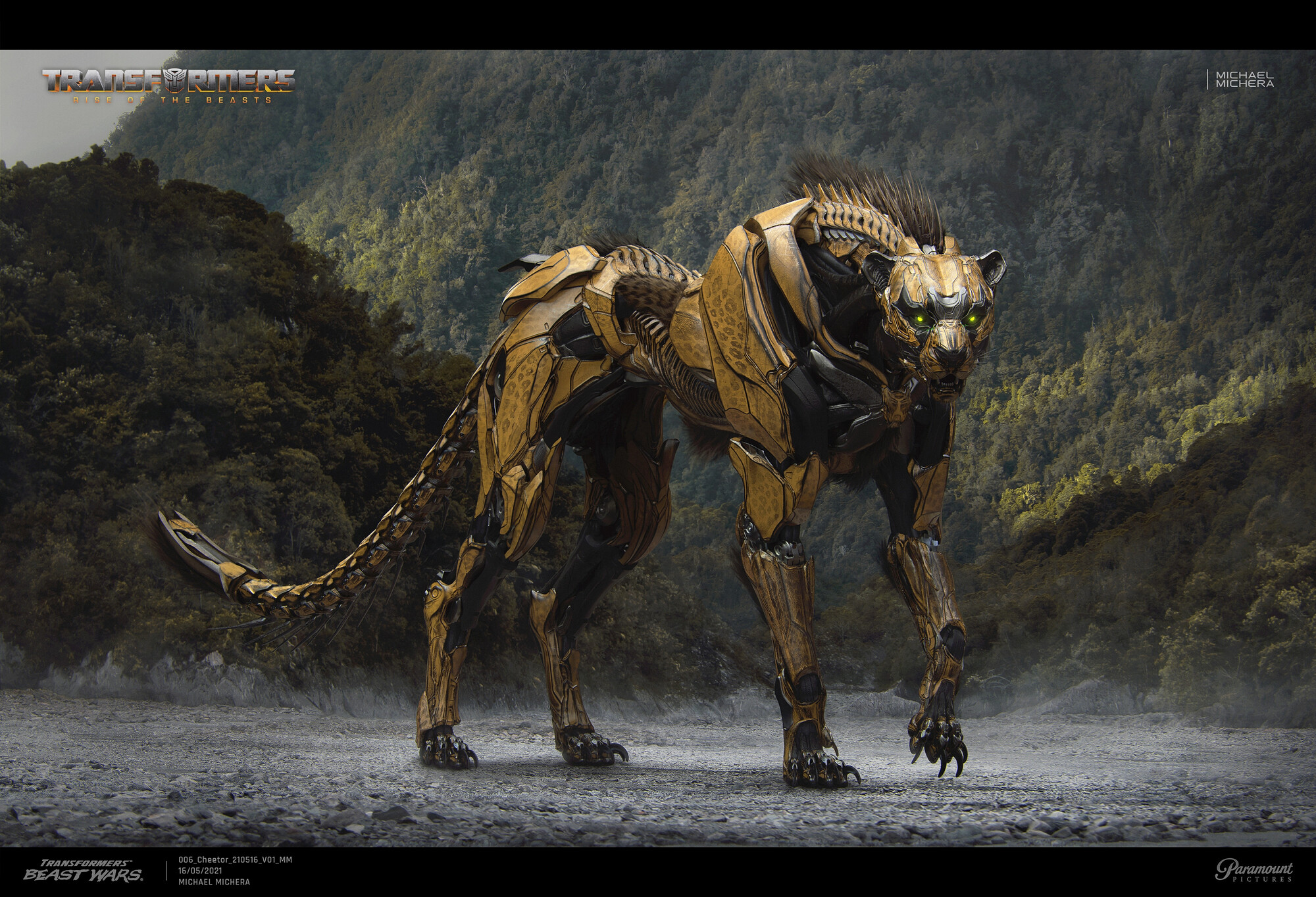 Design work for Transformers "Rise Of The Beasts" - CHEETOR - ZBrushCentral