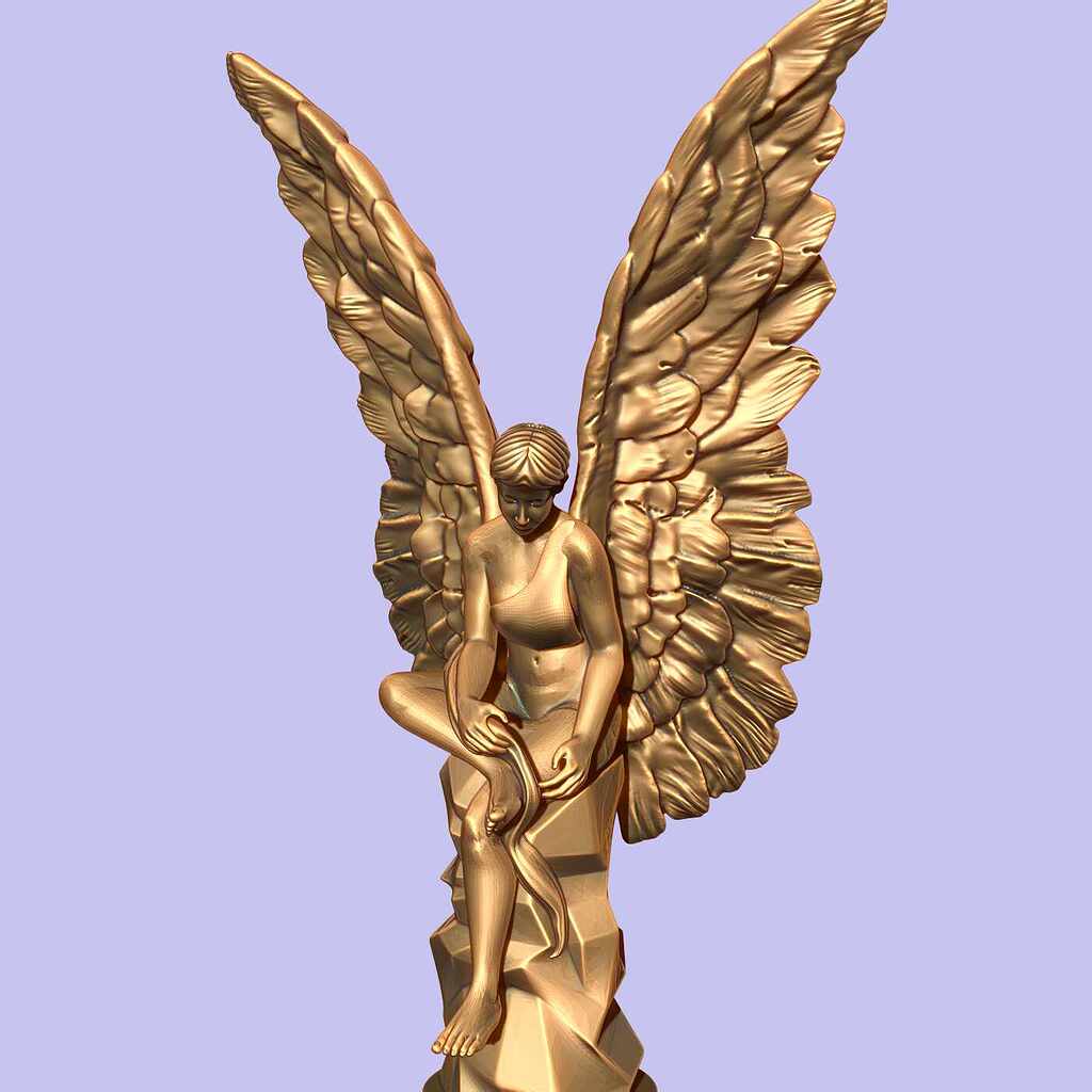 Angel 3d - ZBrushCentral