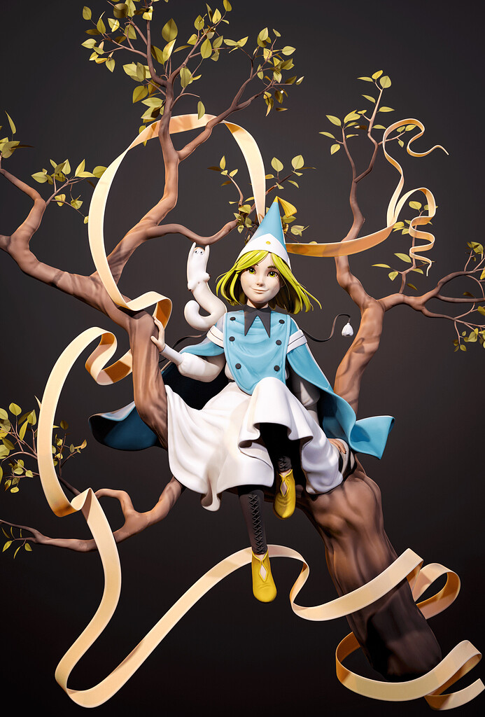 Coco - Witch Hat Atelier - ZBrushCentral