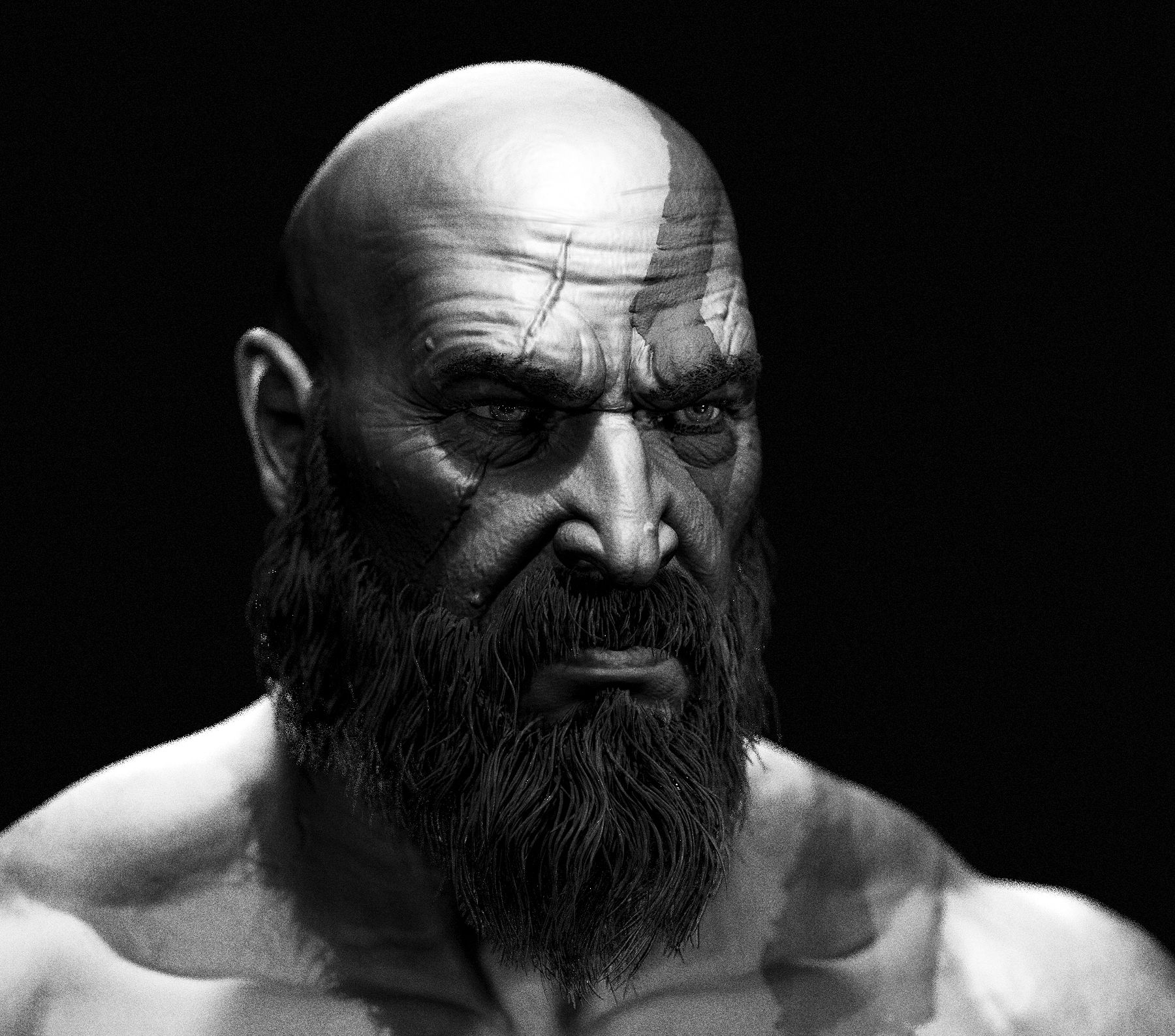 GOD OF WAR KRATOS "Fan Art" - ZBrushCentral