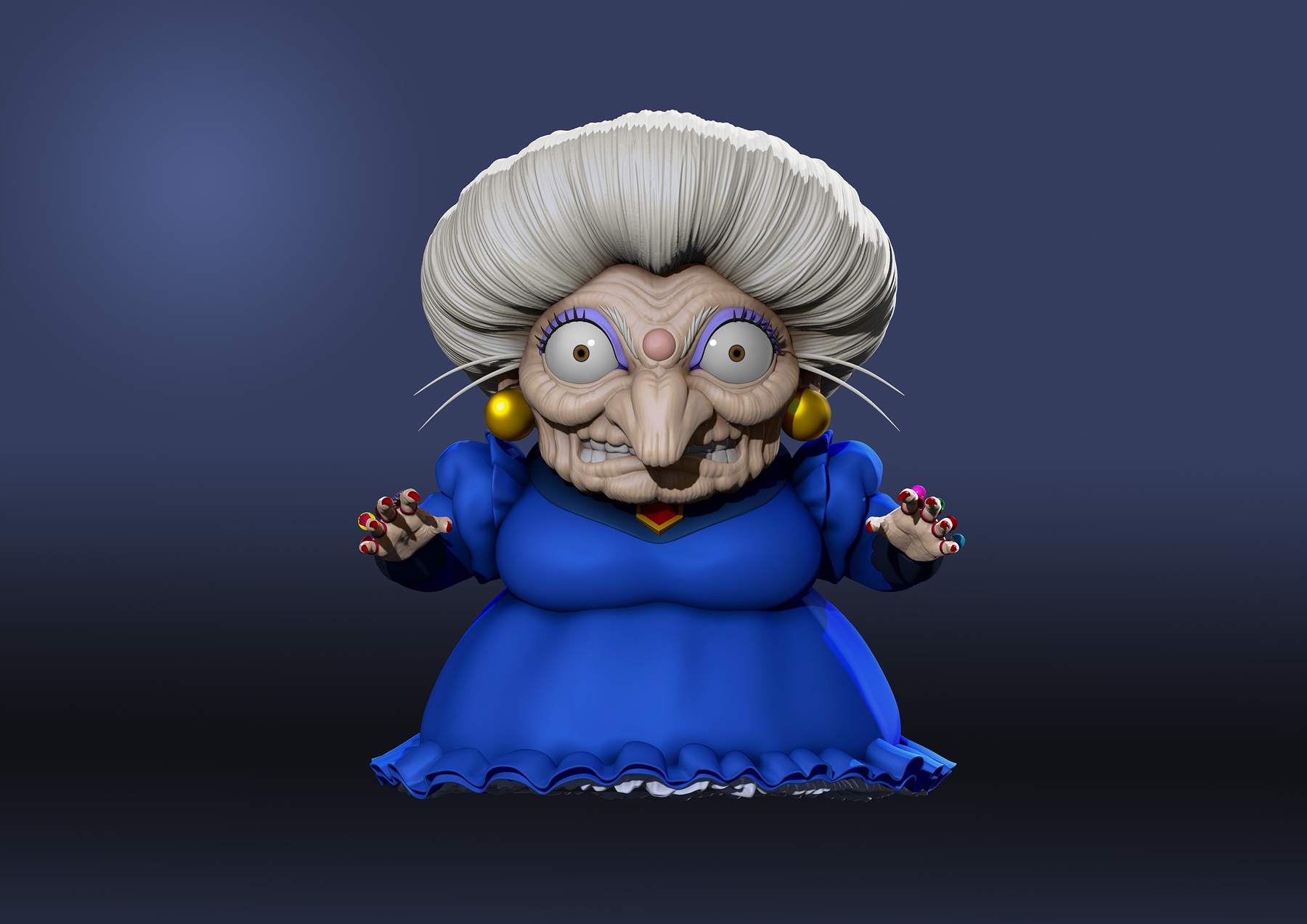 Yubaba - "Spirited Away" - ZBrushCentral