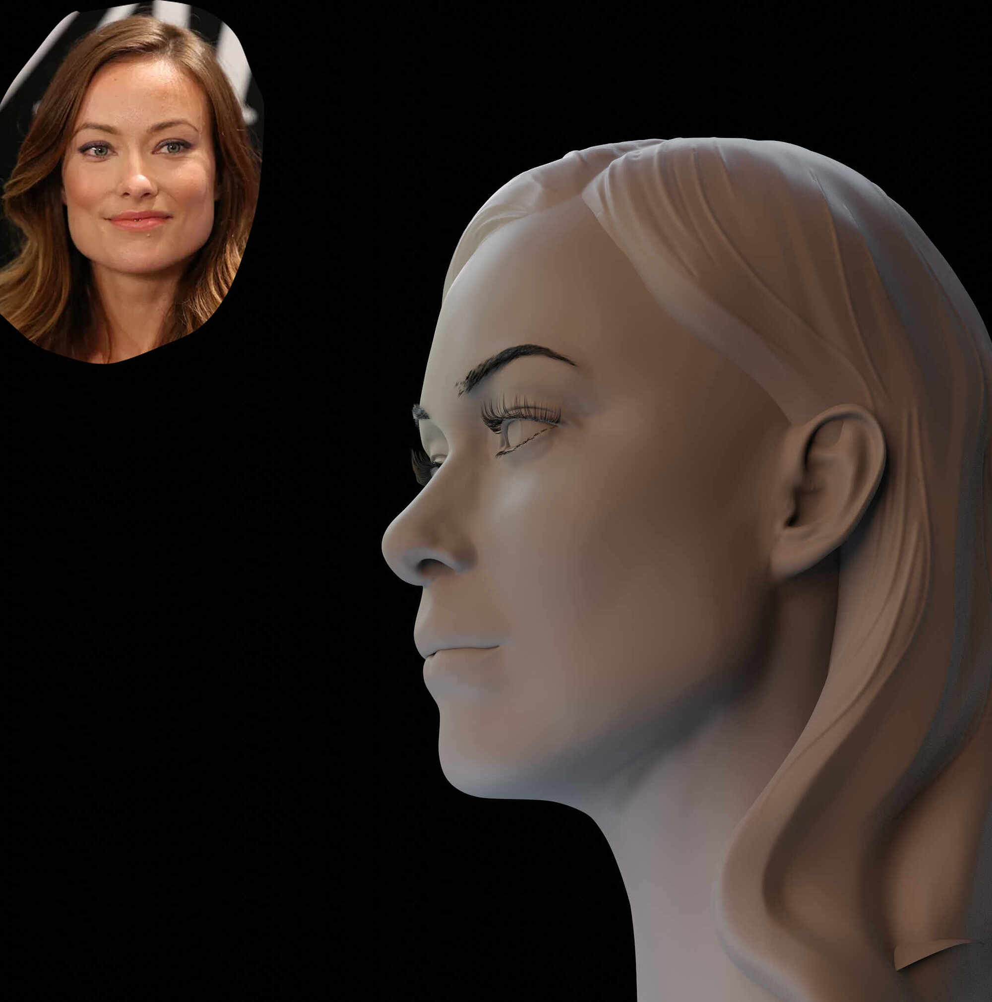 Real Olivia Wilde - ZBrushCentral