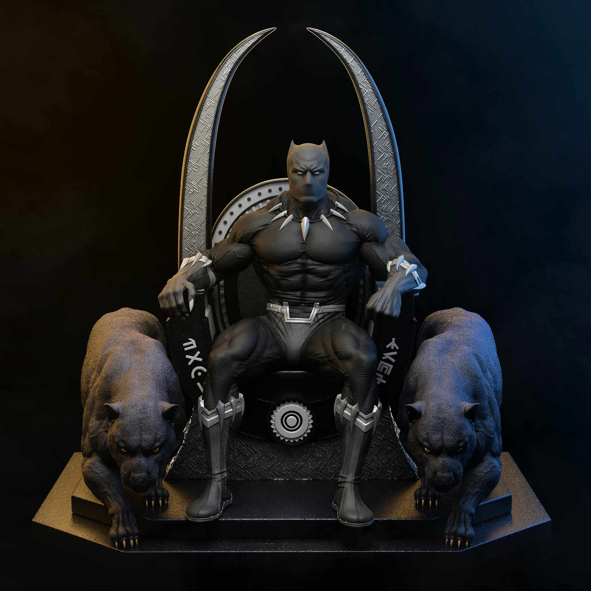 Black Panther Fanart - ZBrushCentral