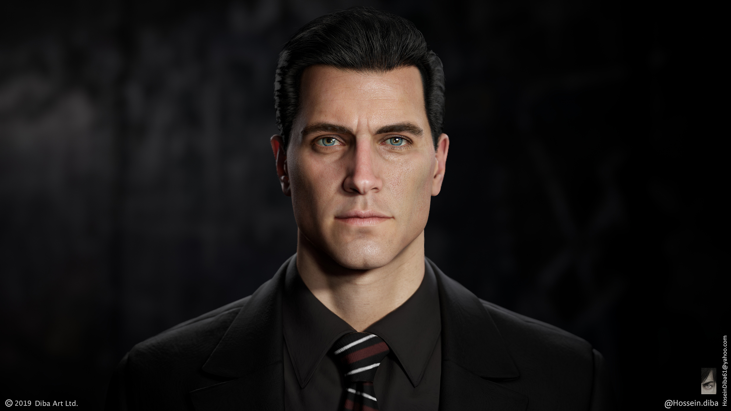 Bruce Wayne _ (Real time) - ZBrushCentral